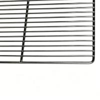 China Commercial Industrial Lardge Metal Stainless Steel 304 316 Wire Mesh Grill Bread baking Shelf  Ratary custom size wire oven rack for sale
