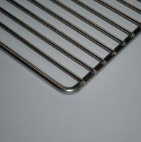 China Commercial Industrial Lardge Metal Stainless Steel 304 316 Wire Mesh Grill Bread baking Shelf  Ratary custom size wire oven rack for sale