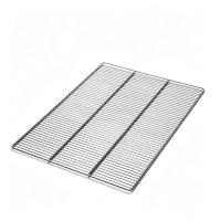 China Commercial Industrial Lardge Metal Stainless Steel 304 316 Wire Mesh Grill Bread baking Shelf  Ratary custom size wire oven rack for sale