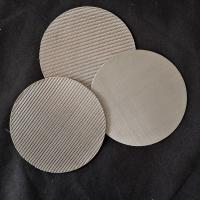 China plastic extrusion machine recycling reversed dutch weave Stainless Steel Wire Mesh Disc Automatic hdpe extruder screen filters for sale