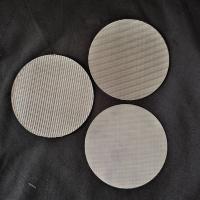 China plastic extrusion machine recycling reversed dutch weave Stainless Steel Wire Mesh Disc Automatic hdpe extruder screen filters for sale