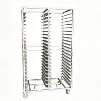 China Commercial Stainless Steel Baking equipment Bun Pan Bread Cooling Half Bakery Tray Trolley Cart Screen Printing Drying baking rack for sale