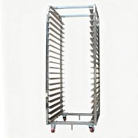 China commercial metal kitchen Pizza Oven Shelf Donut Double drying Stainless Steel Bakery Trolley bread cooling rack for sale