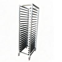 China commercial metal kitchen Pizza Oven Shelf Donut Double drying Stainless Steel Bakery Trolley bread cooling rack for sale