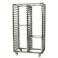 China Industrial Professional bakery bread Rolling Cooling rotary Oven Stainless Steel multi layer Pan Bun Tray rack trolley cart for sale