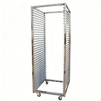 China Highly adjustable economical Heavy Duty Metal Stainless Steel 20 Pan Tray Oven Baking Cooling  commercial bakery rack for sale