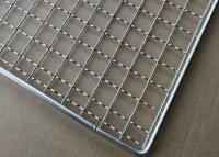 China 450mmx300mm 304 Stainless Steel Barbecue Wire Mesh Baking / Cooling Tray for sale