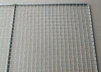China 450mmx300mm 304 Stainless Steel Barbecue Wire Mesh Baking / Cooling Tray for sale