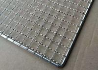 China 450mmx300mm 304 Stainless Steel Barbecue Wire Mesh Baking / Cooling Tray for sale