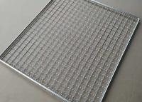 China 450mmx300mm 304 Stainless Steel Barbecue Wire Mesh Baking / Cooling Tray for sale