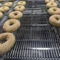 China Metal Wire Mesh Conveyor Belt for Pizza Oven Chocolate Enrober Stainless Steel Wire Mesh Flat Belt for sale
