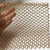 China Colorful Mesh Curtain Aluminum Coil Drapery Restaurant Decorative Room Divider Decorative Metal Mesh Curtain for sale