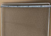 China 18*25*1 inch Wire Mesh Baking Tray Stainless Steel For BBQ / Drying Food for sale