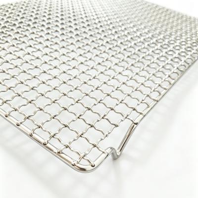 China Food Grade Dehydrator 304 Stainless Steel Wire Mesh Drying Baking Trays for Fruit Bread for sale