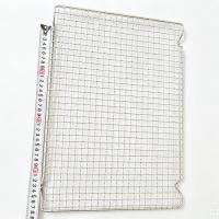China SUS 304 Stainless Steel Cooling Rack Wire Mesh Food Tray for Baking Serving Drying for sale