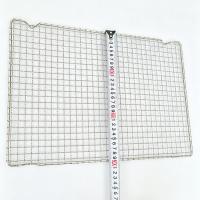 China SUS 304 Stainless Steel Cooling Rack Wire Mesh Food Tray for Baking Serving Drying for sale