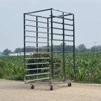 China Commercial Kitchen 304 Stainless Steel Drying Bakery Display Cooling Tray Trolley for sale
