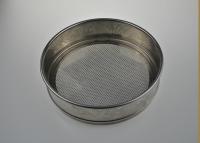 China Food Grade Stainless Steel Wire Mesh Filter Perforated Plate Test Sieve For Building Industry for sale