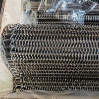 China High Temperature Resistant 316L Stainless Steel Balanced Weave Wire Mesh Conveyor Belt For Industrial Furnace Equipment for sale