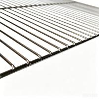 China Commercial Industrial Lardge Metal Stainless Steel 304 316 Wire Mesh Grill Bread baking Shelf  Ratary custom size wire oven rack for sale