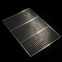 China Food Grade Stainless Steel Sus 304 Wire Mesh Oven Beef Jerky Dehydrator Trays Drying Cake Bread cooling rack for baking for sale