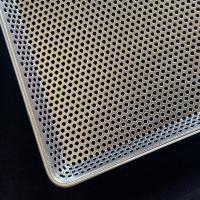 China Food Grade Metal 60x40 600X800 Aluminium Baking Sheet Pan Bakery 304 Stainless Steel Wire Mesh Perforated Drying Tray for Oven for sale