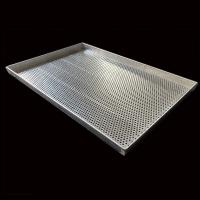 China Food Grade Metal Drying Mesh 304 Stainless Steel 800 X 600 18x26inch Aluminium Oven perforated baking tray for sale