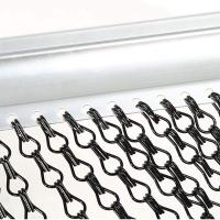 China restaurant room divider decorative Aluminium Mesh Fabric Link Door shower wire mesh Netting coil drapery  metal chain curtain for sale