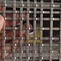 China Rigid bronze Architectural Facade Stainless Steel Antique Brass Woven Wire Grill Panel Partitions Inserts Fabric Home Metal Decorative Mesh for Cabinet Doors for sale