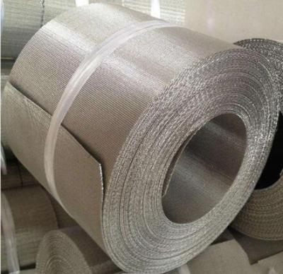 China Continuous Stainless Steel Filter Belt for Extruder Screen Extrusion Line for sale