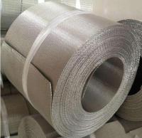 China Continuous Stainless Steel Wire Mesh Belt for Plastic Film Lamination Line for sale