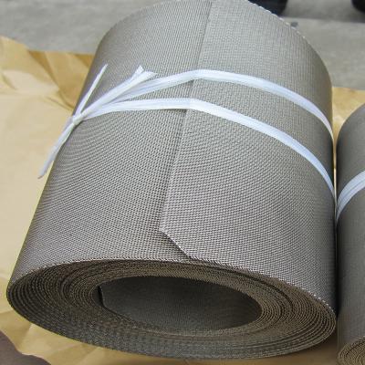 China Continuous Stainless Steel Wire Mesh Belt for PE Melt Filtration Extrusion for sale