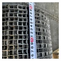 China OEM Stainless Steel Great Wall Wire Mesh Conveyor Belt 304 Bulk Material Handling for sale