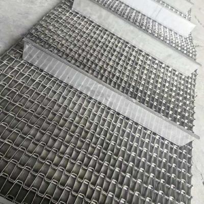 China Custom Size Honeycomb Mesh Conveyor Belt 304 Stainless Steel Made to Customer Drawing for sale