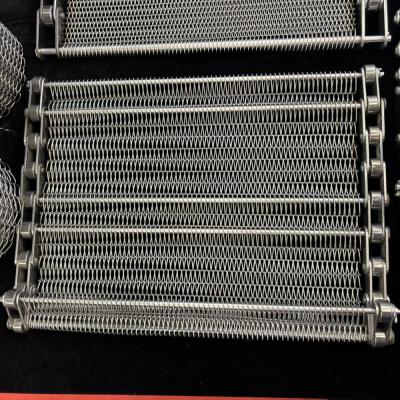 China SS304 Balanced Weave Wire Mesh Conveyor Belt for Food Drying Cooling Lines for sale