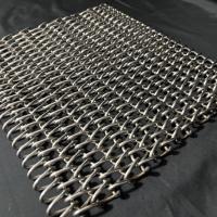 China SS304 Balanced Weave Wire Mesh Conveyor Belt for Food Drying Cooling Lines for sale