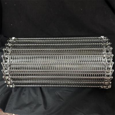 China Heat Resistant Baking Oven Mesh Conveyor Belt 304 Stainless Steel Wire Belt for Bread Baking for sale