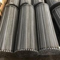 China SS316 Spiral Wire Mesh Conveyor Belt Corrosion Resistant for Chemical Food Lines for sale