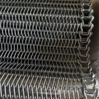 China SS316 Spiral Wire Mesh Conveyor Belt Corrosion Resistant for Chemical Food Lines for sale