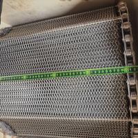 China 304 Stainless Steel Drying Oven Mesh Conveyor Belt Anti Corrosion Balanced Weave Wire Belt for sale