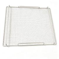 China Food Grade Custom Design Bread Baking Mesh Tray Stainless Steel Wire Tray For Bakery Oven for sale