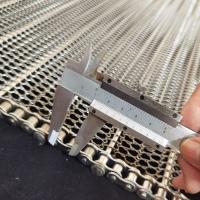 China Food Grade Wire Mesh Conveyor Belt Customized Stainless Steel for Baking Line 12mm for sale