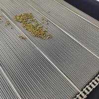 China Stainless Steel Wire Mesh Conveyor Belt Heat Resistant for Furnace 304 20mm Pitch for sale
