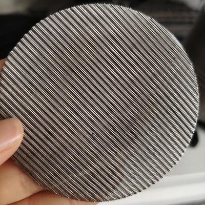 China 0.1mm Fine Filter Disc Stainless Steel Wire Mesh Screen Sheet 200 Mesh for sale