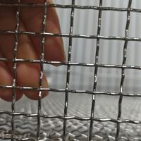 China SS316 304 Intercrimped Pre-crimped Stainless Steel Wire Mesh Roll 1.2m Width for sale