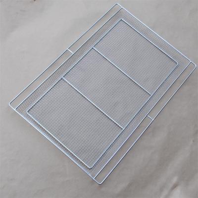 China 304 Stainless Steel Wire Mesh Drying Tray Food Dehydrator Oven Rack 600x400x20mm for sale