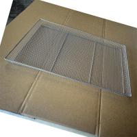 China 304 Stainless Steel Wire Mesh Drying Tray Food Dehydrator Oven Rack 600x400x20mm for sale