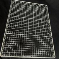 China 304 Stainless Steel Wire Mesh Drying Tray Food Dehydrator Oven Rack 600x400x20mm for sale