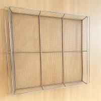 China 316 Stainless Steel Oven Mesh Tray Baking Rack High Temperature 600x400x30mm for sale
