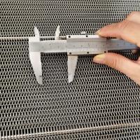 China Stainless Steel Wire Mesh Conveyor Belt Heat Proof Food Grade FDA 304 Balanced Weave Flat Flex for sale